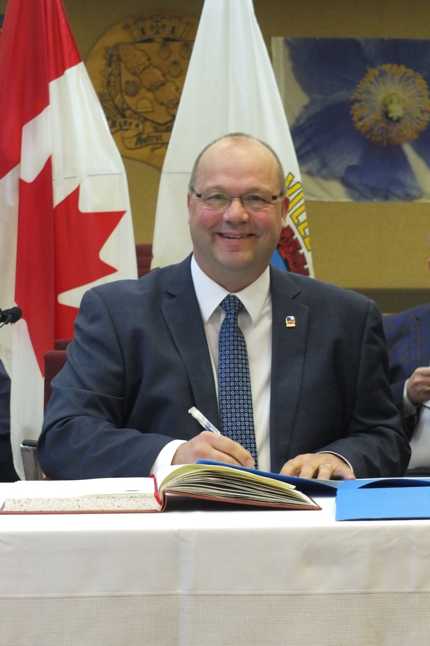 Discours du maire Martin Soucy lors de l'assermentation du conseil ...